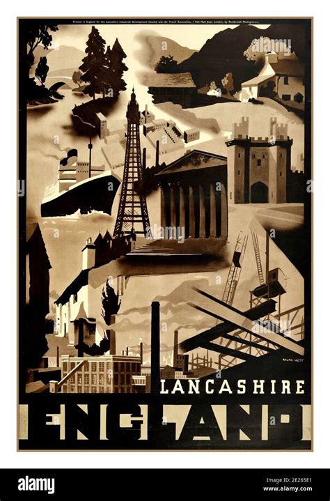Collage De Monuments De Lancashire Banque De Photographies Et Dimages