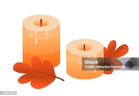 장식 향기로운 양초 벡터 일러스트 레이 션입니다 아늑한 아로마 캔들 0명에 대한 스톡 벡터 아트 및 기타 이미지 0명 냄새 맡기 벡터 Istock