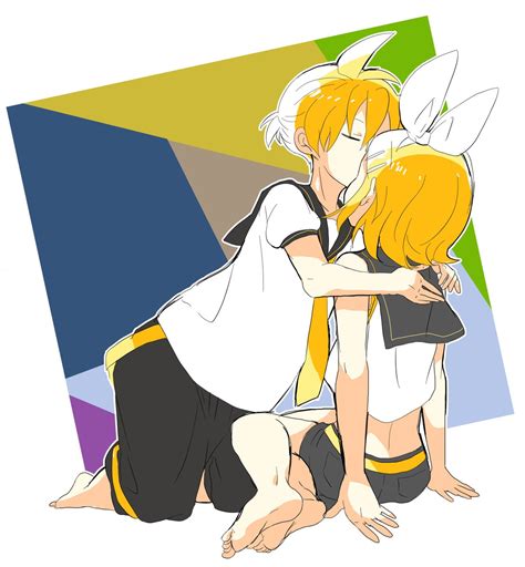 鏡音レン 鏡音リン 「今日 キスの日 か～ゼロ距離鏡音 再掲 」犬飼＠41ありがとうございました！🌟neoket4【b50】のイラスト