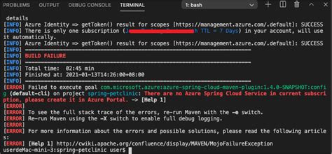 Cant Find Azure Spring Cloud Service When Use Sp Auth · Issue 1217