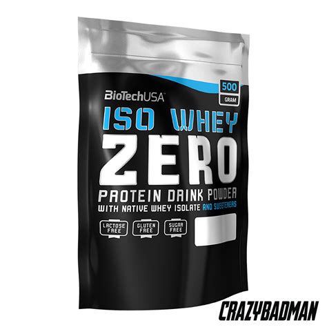 Biotechusa Iso Whey Zero 500g Shopee Singapore