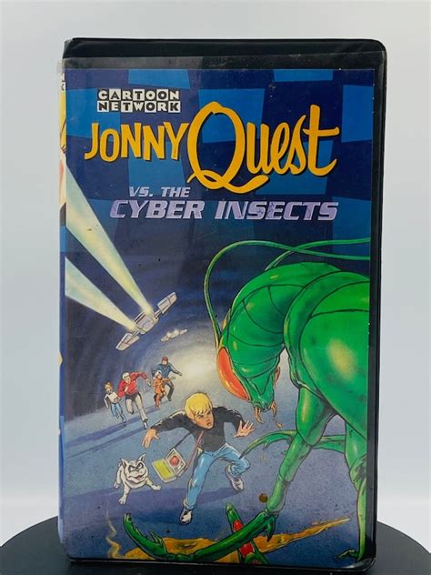 Jonny Quest Vs The Cyber Insects Vintage Animated Vhs Etsy