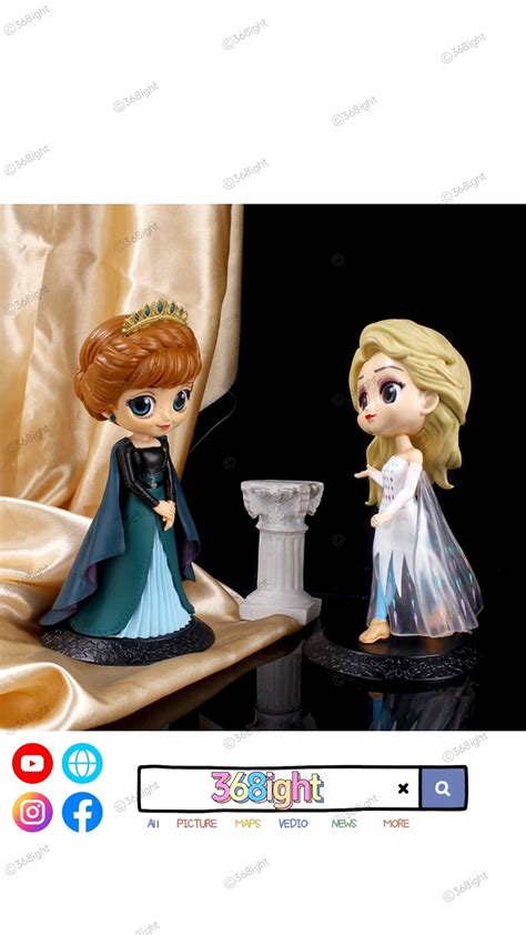 Frozen Elsa Anna Min Figure Cake Accessories Etsy