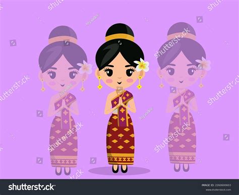427 Laos Woman Stock Vectors And Vector Art Shutterstock