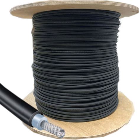 KABEL SOLARNY PRZEWÓD 6mm2 CZARNY NA METRY 1m 174549187 ERLI pl