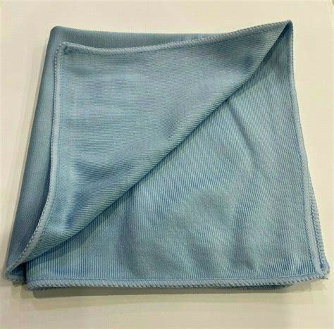 Microfibre Blue Glass 40x40 Glass Cleaning Detailing Cloth Dusting Premium Car Care