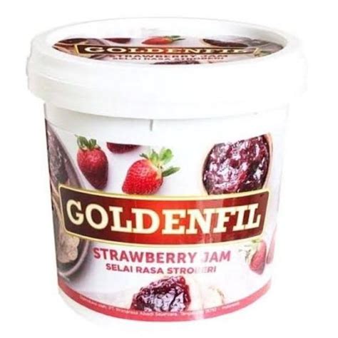 Jual Selai Goldenfil Strawberry 1kg Shopee Indonesia