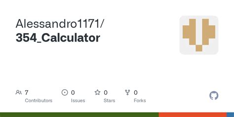 Github Alessandro1171354calculator