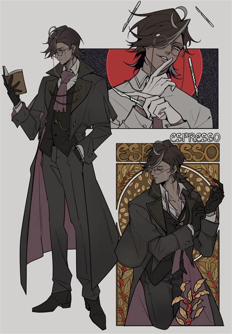 Safebooru 1boy Absurdres Black Coat Brown Hair Coat Cookie Run Dark