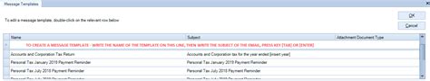 Create And Edit A Message Template For Cch Oneclick Cch Software User Documentation