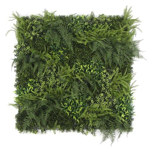 Leaf Artificial Green Wall Foliage Panels 100cm Plant Uk