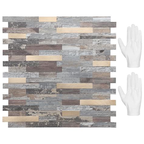 Stickgoo Peel And Stick Backsplash Pvc Wall Tiles Stick On Backsplash