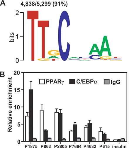 Pparγ And Cebp Factors Orchestrate Adipocyte Biology Via Adjacent