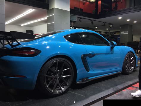 2017 Porsche 718 Cayman S Armytrix Exhaust Mods Best Tuning Review Price