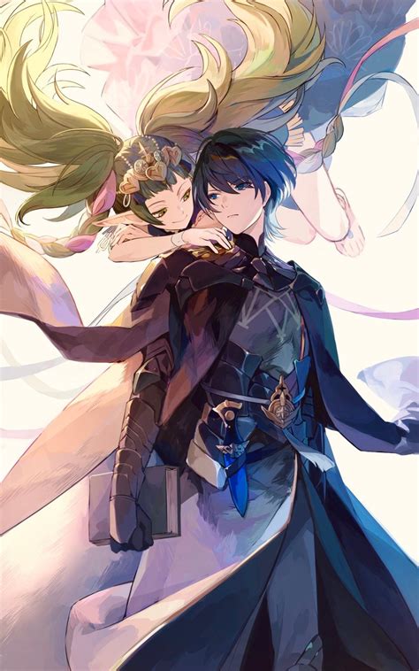 Byleth Byleth And Sothis Fire Emblem And More Drawn By Gomosawa Danbooru