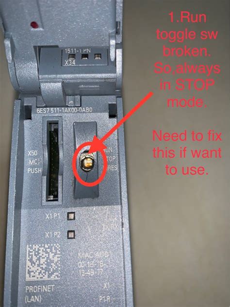 Siemens S7 1500 Cpu 1511 1pn Computers And Tech Parts And Accessories