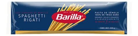 Barilla Pasta Spaghetti Rigati 500 G Meses Sin Interés