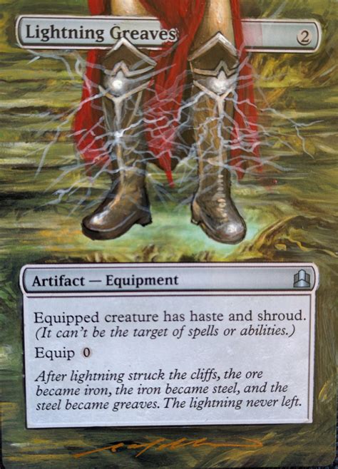 Lightning Greaves
