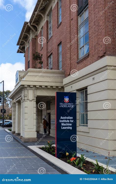 Facade Of A Building At The University Of Adelaide Australian