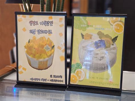 더쿠 성심당 여름한정 케이크 과일시루 스몰사이즈