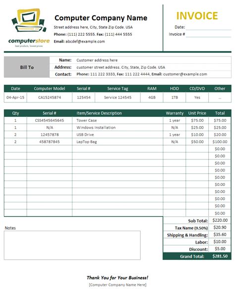 Sales Invoice Template Invoice Templates Free Word Templates