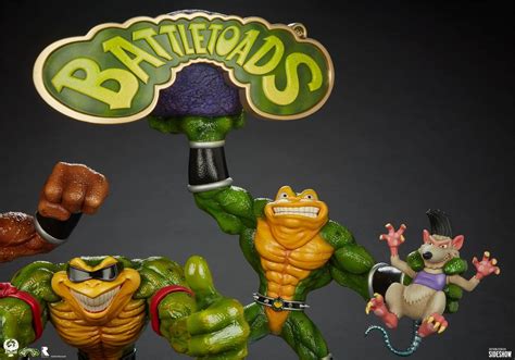PCS Reveals Impressive Battletoads Brawler Collection Statue Set