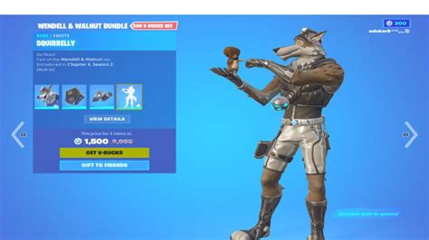 How To Get Wendell And Walnut Skin In Fortnite Pro Game Guides