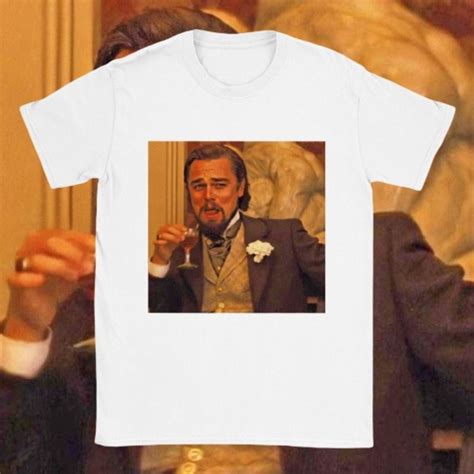Leonardo Dicaprio Drinking Meme Tee Unisex Meme Funny T Shirt Etsy Uk