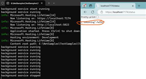 C Aspnet Core Minimal Api With Backgroundservice Stack Overflow
