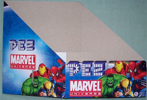 Marvel Universe Superhero Pez Counter Display 12 Count Box 1 00