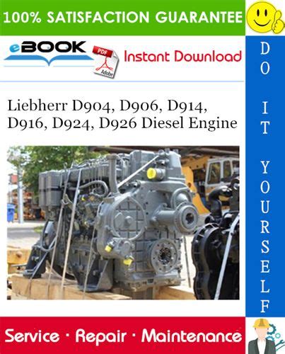 High Performance Liebherr Diesel Engine Technical Manual Jenbacher