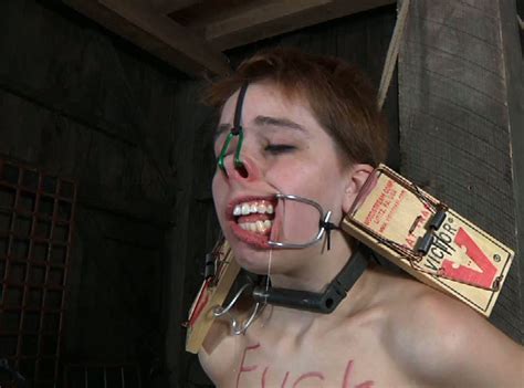 Mousetraps Make Tied Up Chick Moan With Pain Video