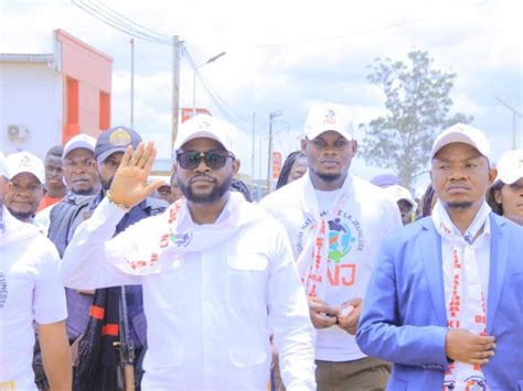 Investiture De Tshisekedi Le Président Du Fnj Patrick Katengo Appelle La Jeunesse à Se