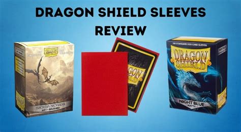 Dragon Shield Sleeves Review The Best Sleeves You Can Buy