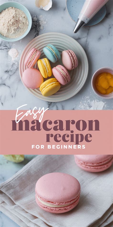Macaron Recipe For Beginners Easy French Macarons Guide Recipe