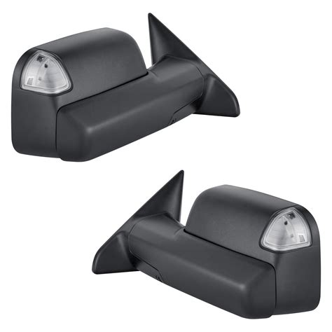 Replace® Vs Sgsid4251 Driver And Passenger Side Power Towing Mirror Set Heated Foldaway