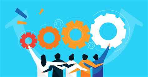 Employee Teamwork Clipart