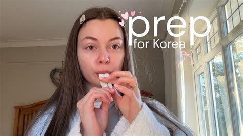 Korea Pack And Prep Mini Glow Up Packing Essentials Trying Bojaji