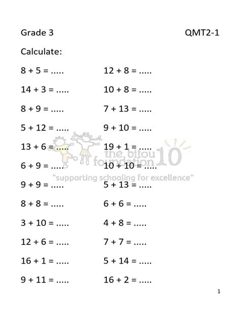Mathematics Term 2 English Work Cards Fimal 3 Pdf