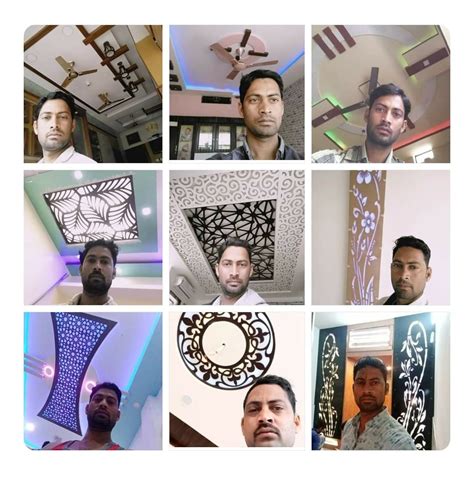 पी ओ पी Cieling जिप्सम बोर्ड Cieling Pvc Cieling Cnc Mdf Acrelic
