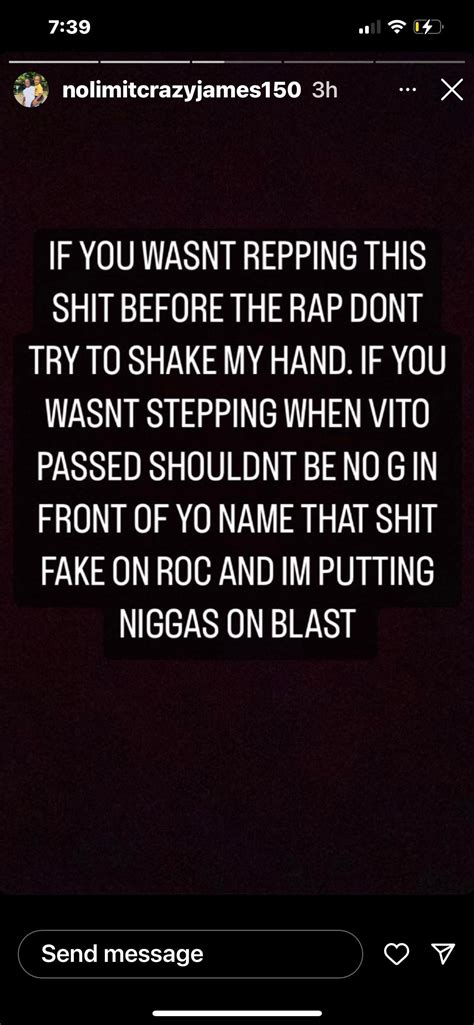 Maybe Crazy James Isnt Talking About Herb 💀 Thats Crazy R Chiraqology