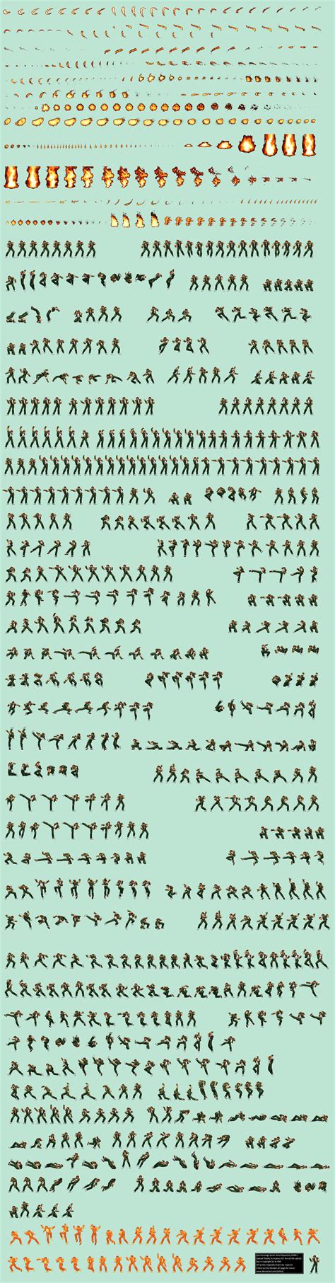 Kyo Kusanagi Capcom Vs Snk Sprite Sheet By Siil3ntj On Deviantart
