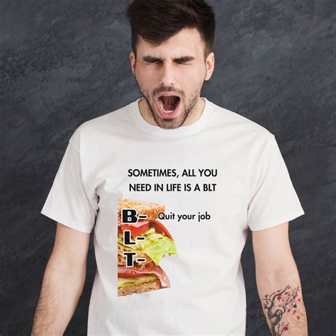 Quit Your Job Shirt Funny Quote T Shirt Unhinged T Cringe Shirt Gag