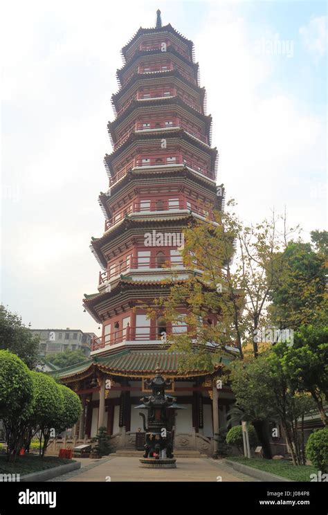 Temple Of The Six Banyan Trees In Guangzhou China Temple Of The Six