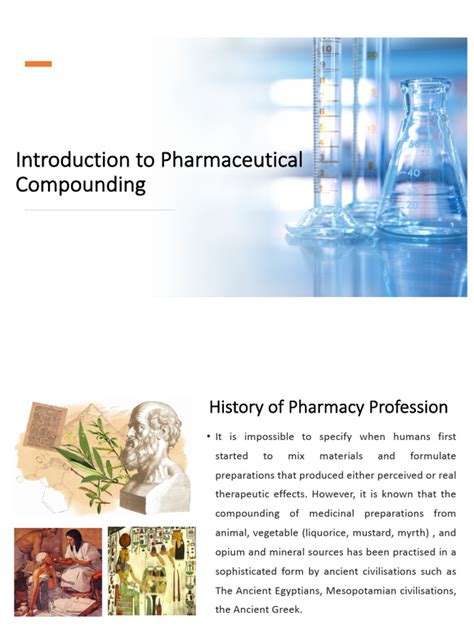 Introduction To Pharmaceutical Compounding Pdf Pharmaceutical