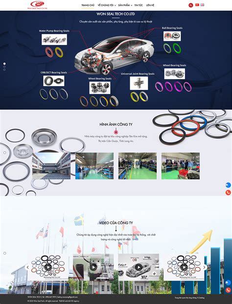 Mẫu Website Giới Thiệu Công Ty 01