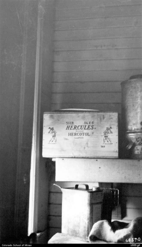 Explosives Storage Improper