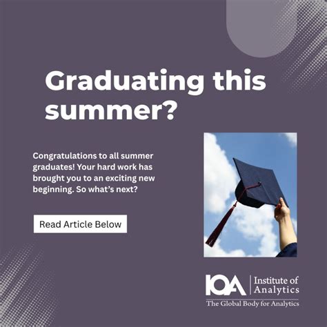 Graduation Careerdevelopment Professionalgrowth Dataanalytics Instituteofanalytics Ioa