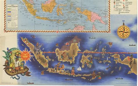 Antique Poster Dutch East Indies Circa 1940 For Sale At 1stdibs