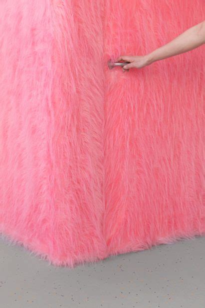 Pink Furry Walls And Vibrant Yellow Surfaces Brighten Russian Clothing